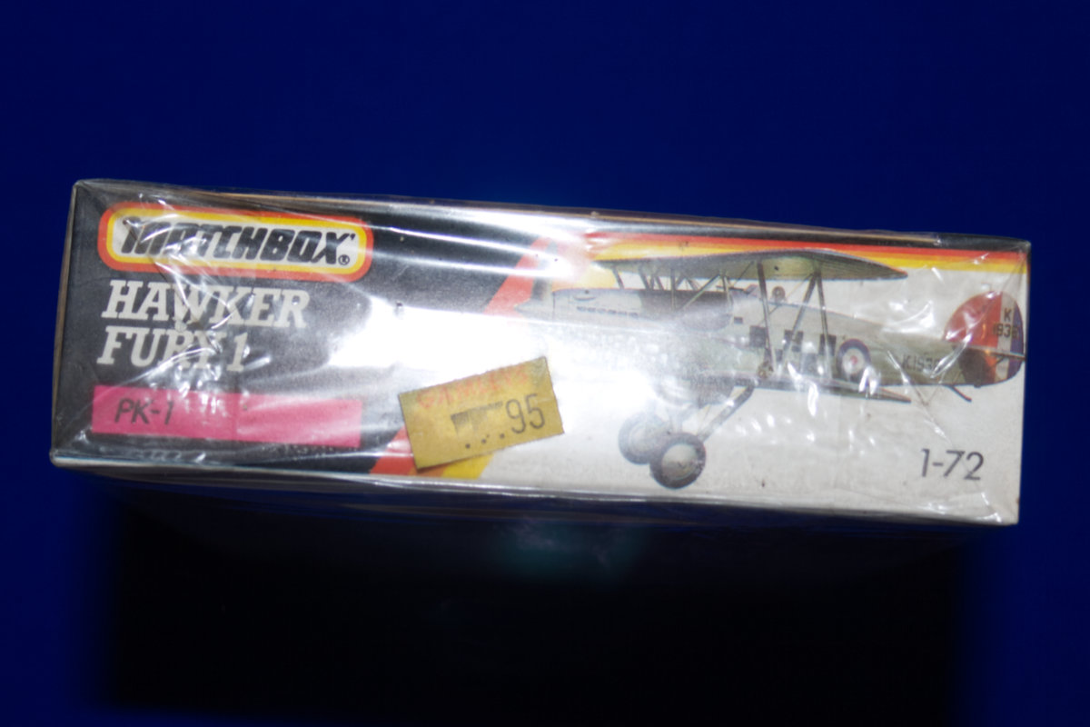 Hawker Fury 1 - Matchbox (under a quid) - Less Than A Tenner GB ...
