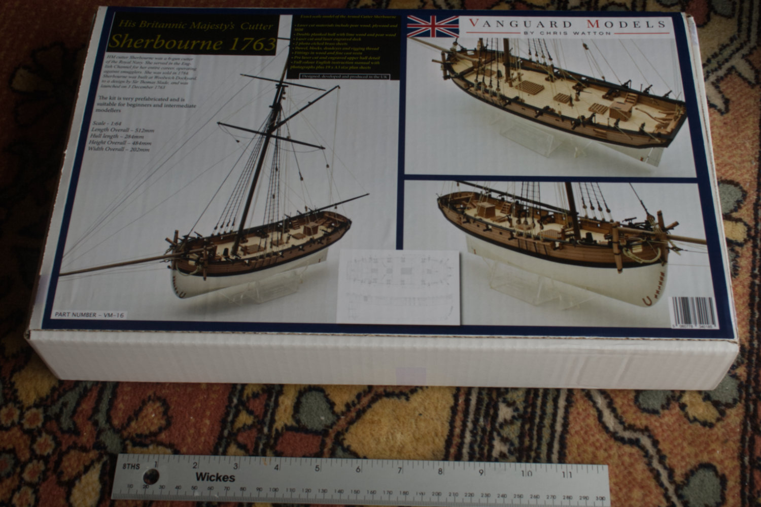 HMS Sherbourne (Vanguard Models) - 1/64 - Work in Progress - Maritime ...