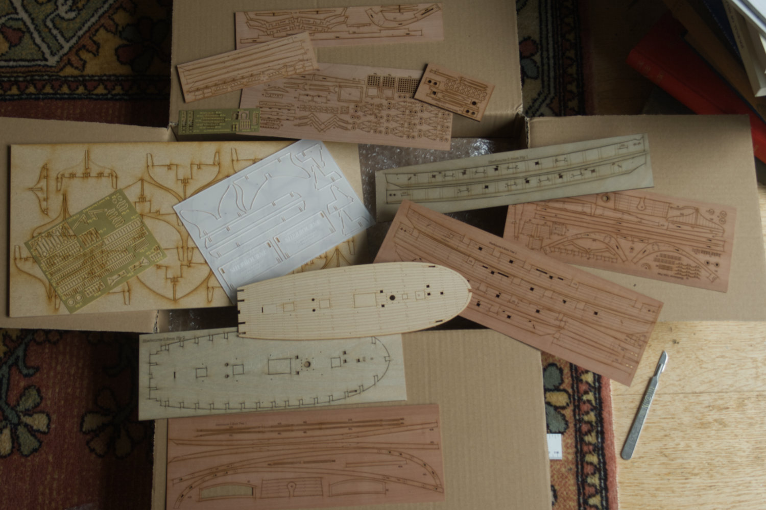 HMS Sherbourne (Vanguard Models) - 1/64 - Work in Progress - Maritime ...