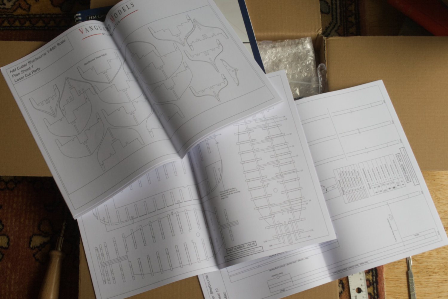 HMS Sherbourne (Vanguard Models) - 1/64 - Work in Progress - Maritime ...